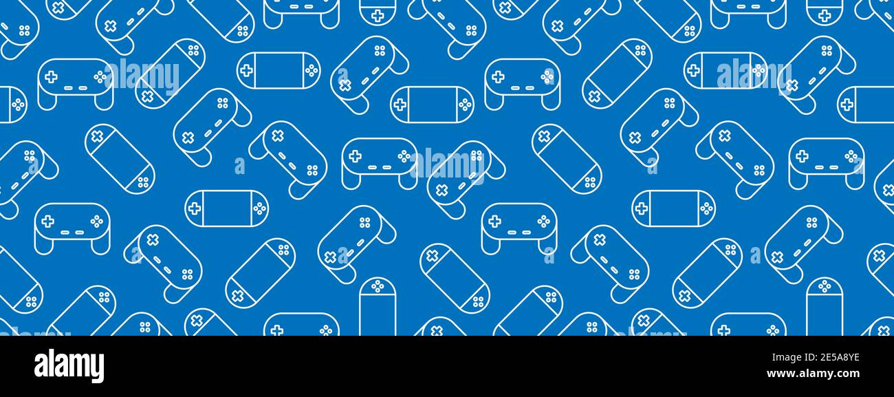 Video game controller gamepad background Gadgets and devices seamless ...
