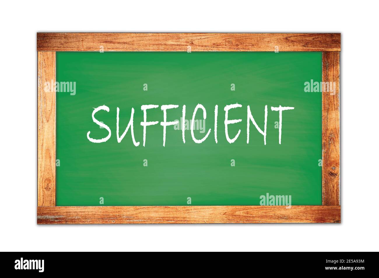 Sufficient word hi-res stock photography and images - Alamy