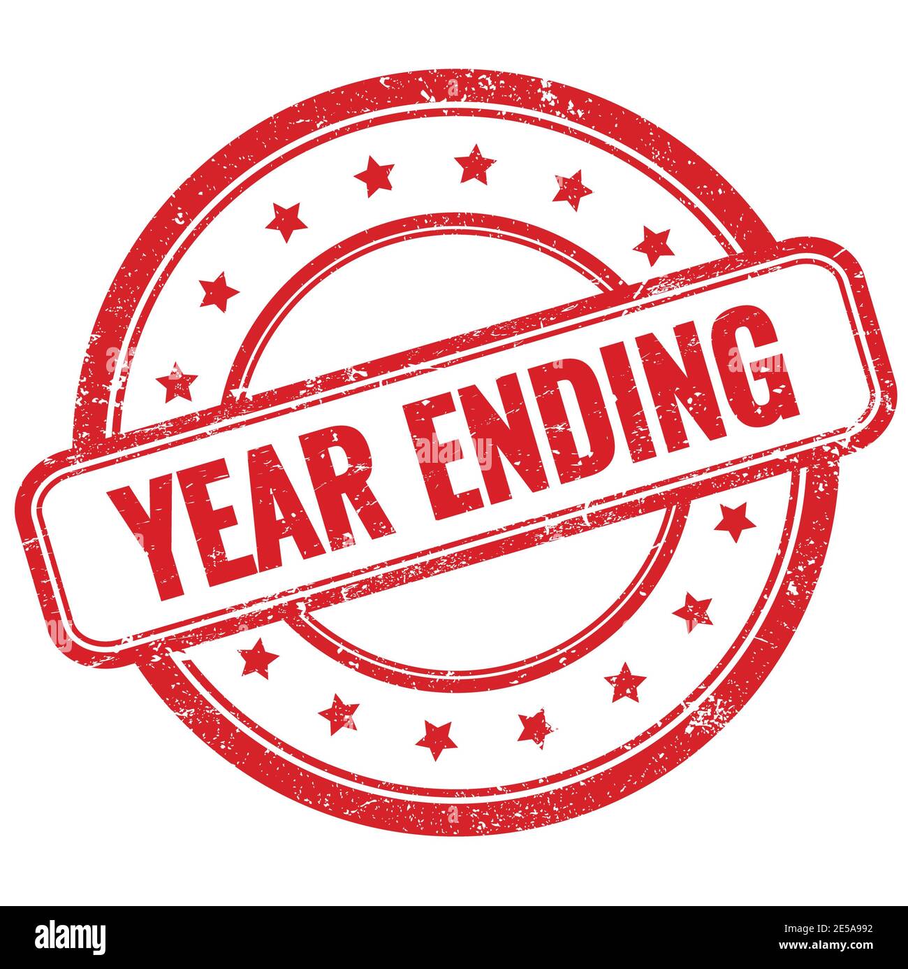 Year ending word hi-res stock photography and images - Alamy