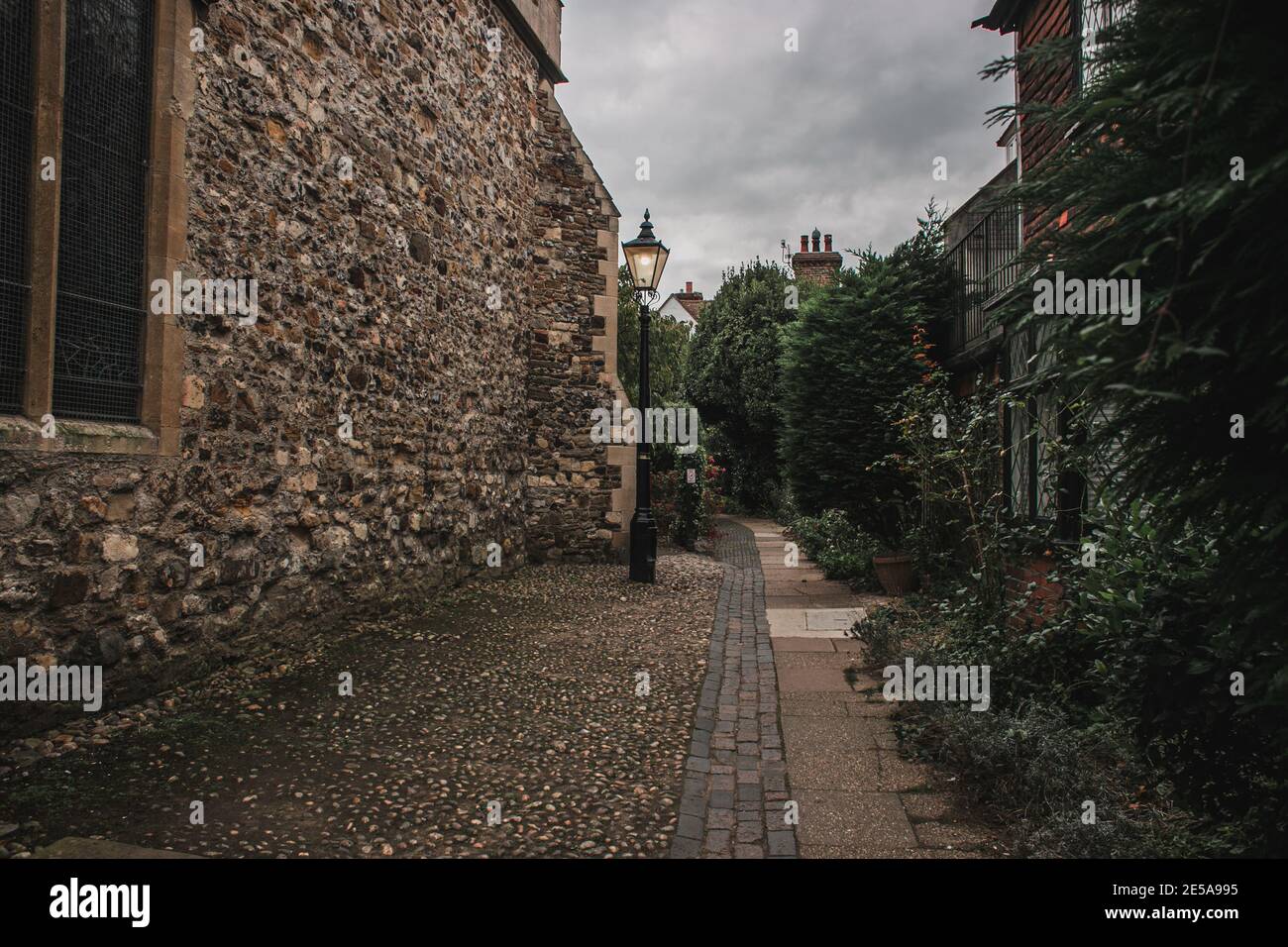 Church Square alley in Rye, East Sussex, England, UK Stock Photo - Alamy