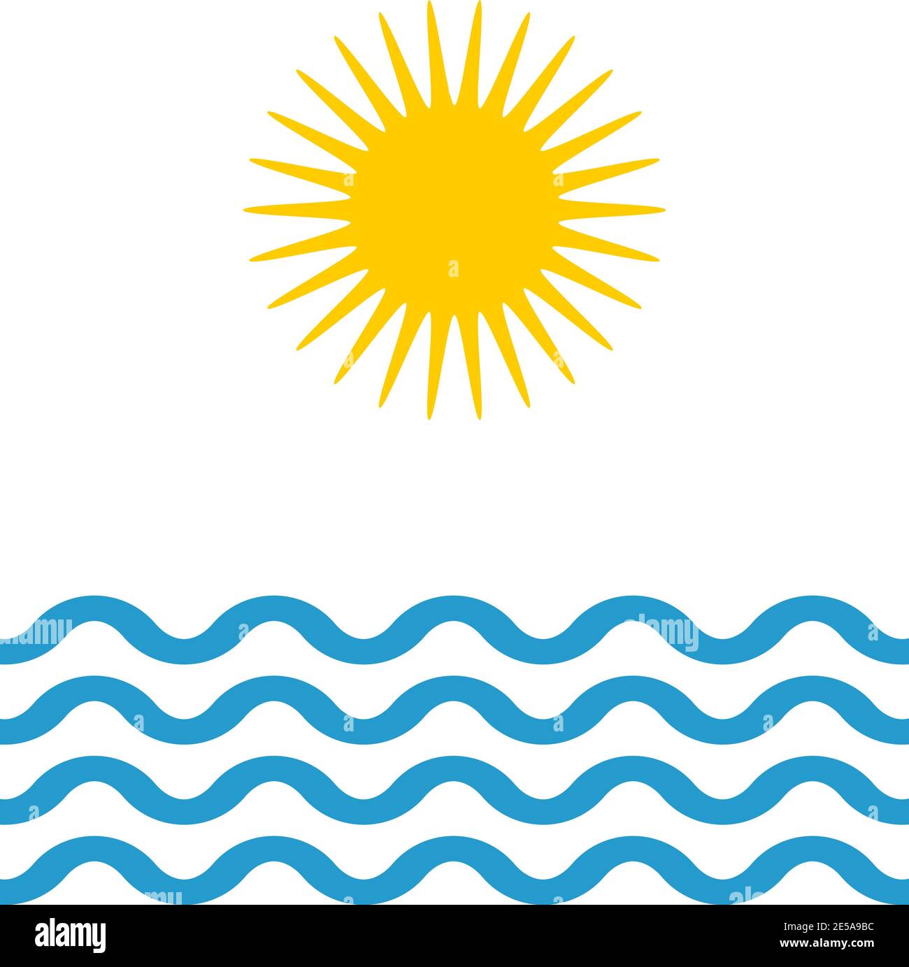 Sunbeam wave Stock Vector Images - Alamy