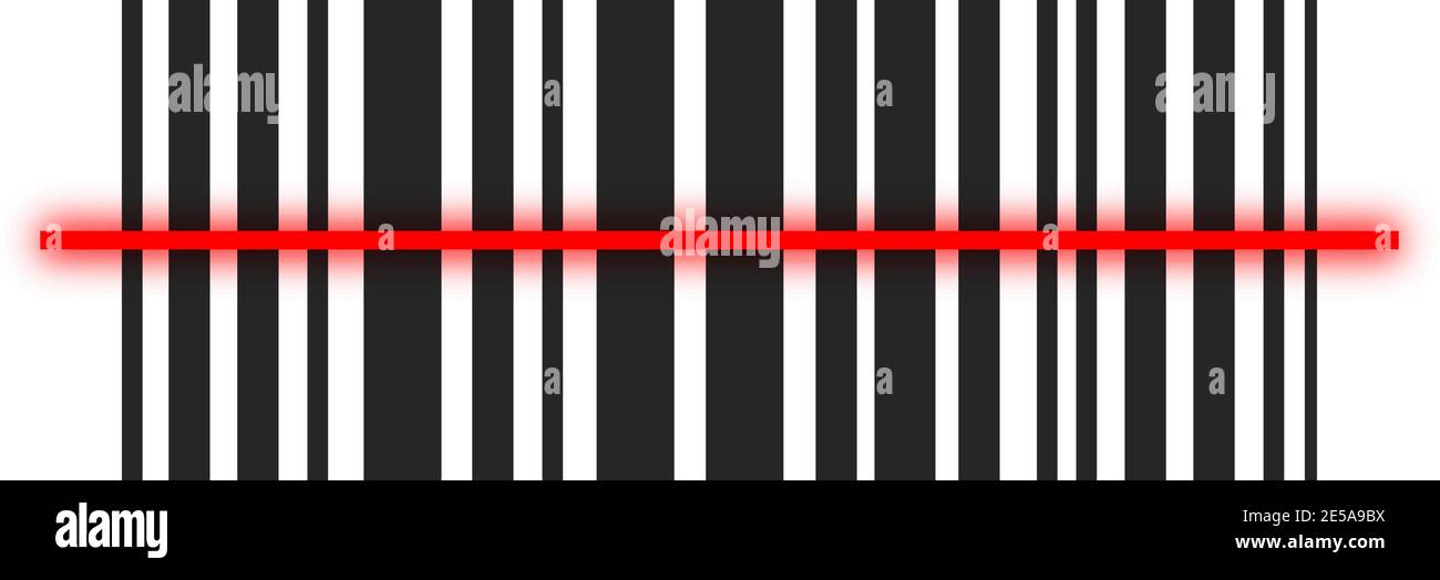 Realistic Barcode icon isolated on blank background. Eps10 Stock Vector ...
