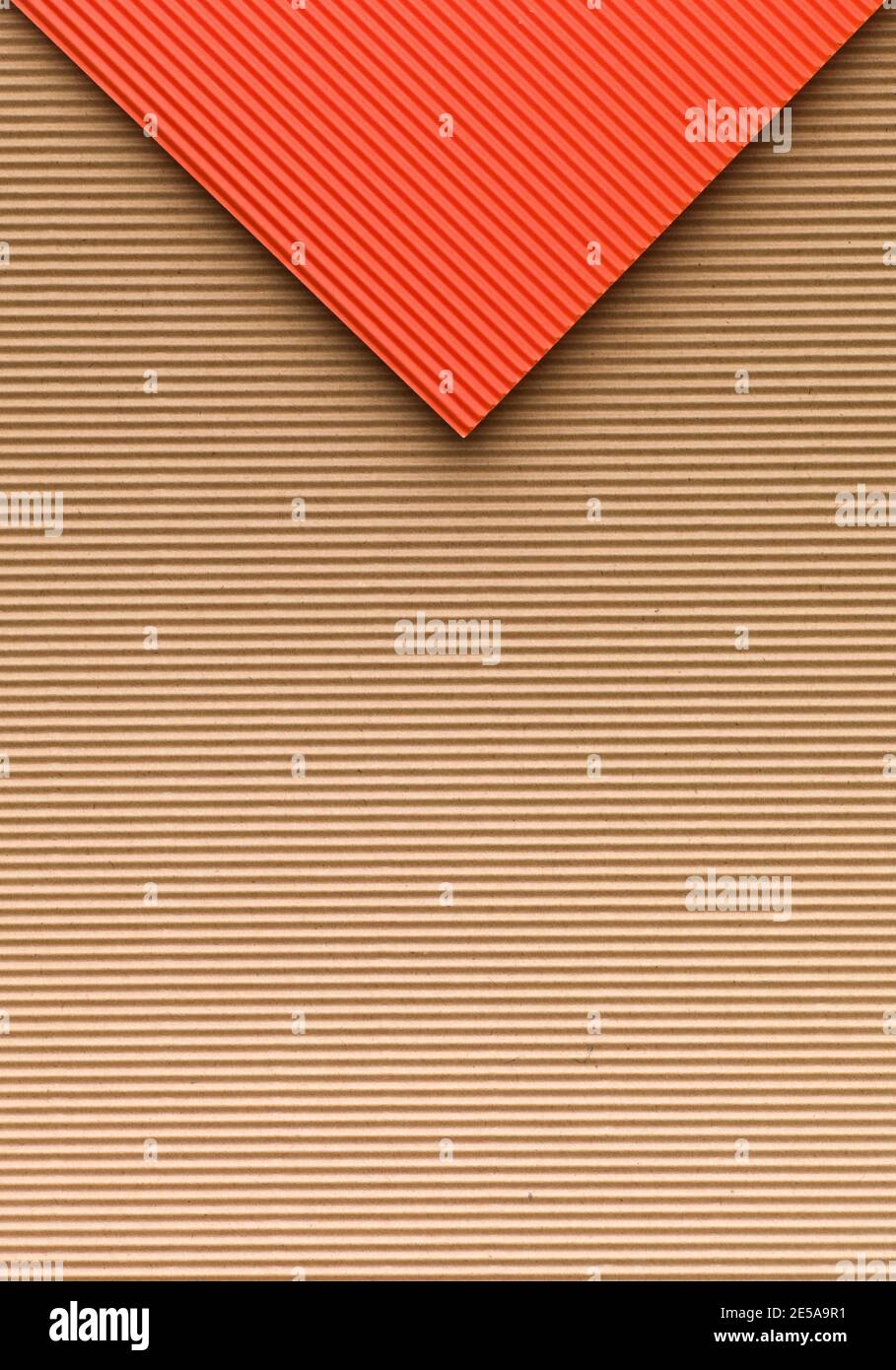 Red orange ribbed hi-res stock photography and images - Alamy