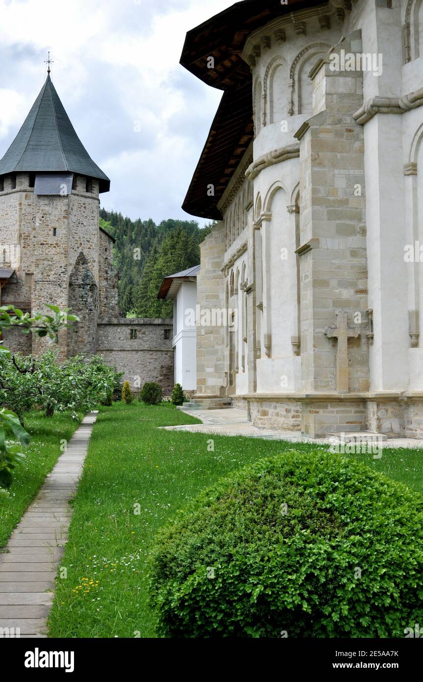 Old stone monastery wall hi-res stock photography and images - Alamy