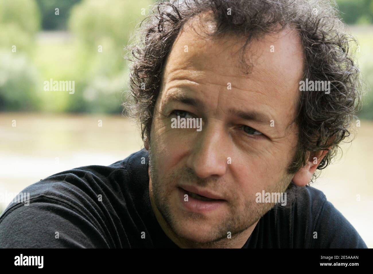 Portrait of the Romanian artist Dan Puric Stock Photo - Alamy