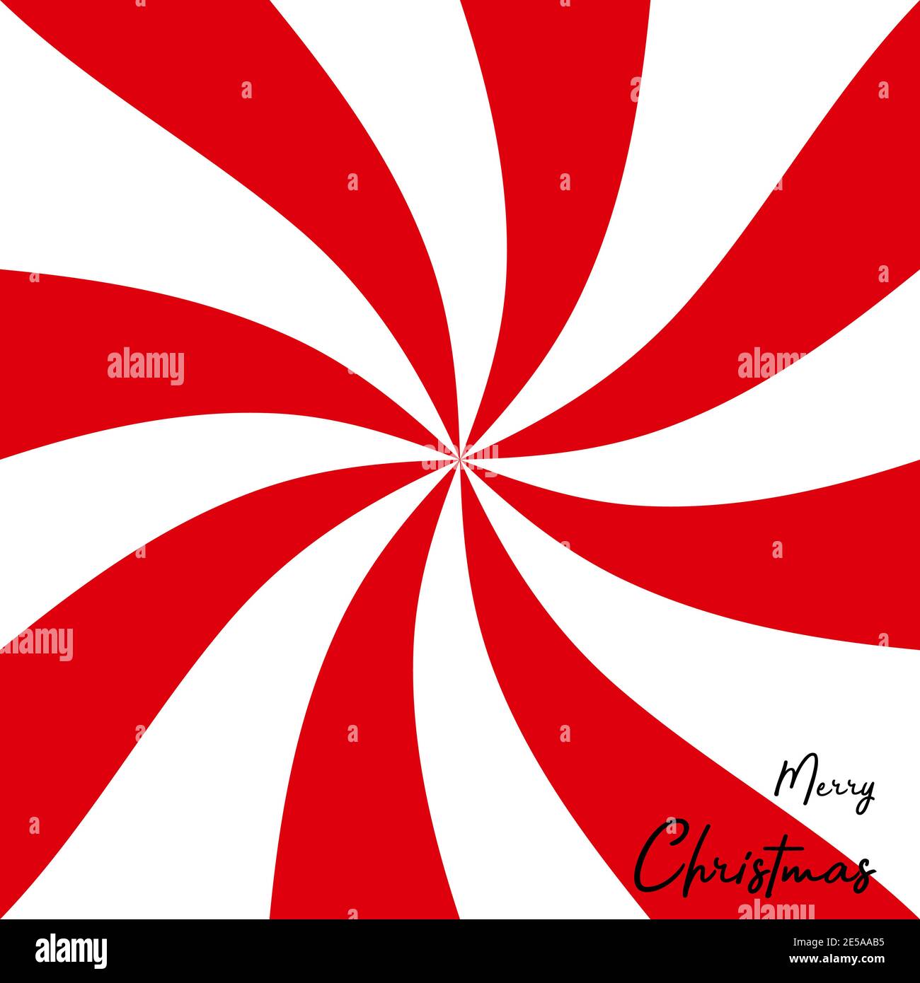 Background christmas candy with words Merry Christmas. Striped ...