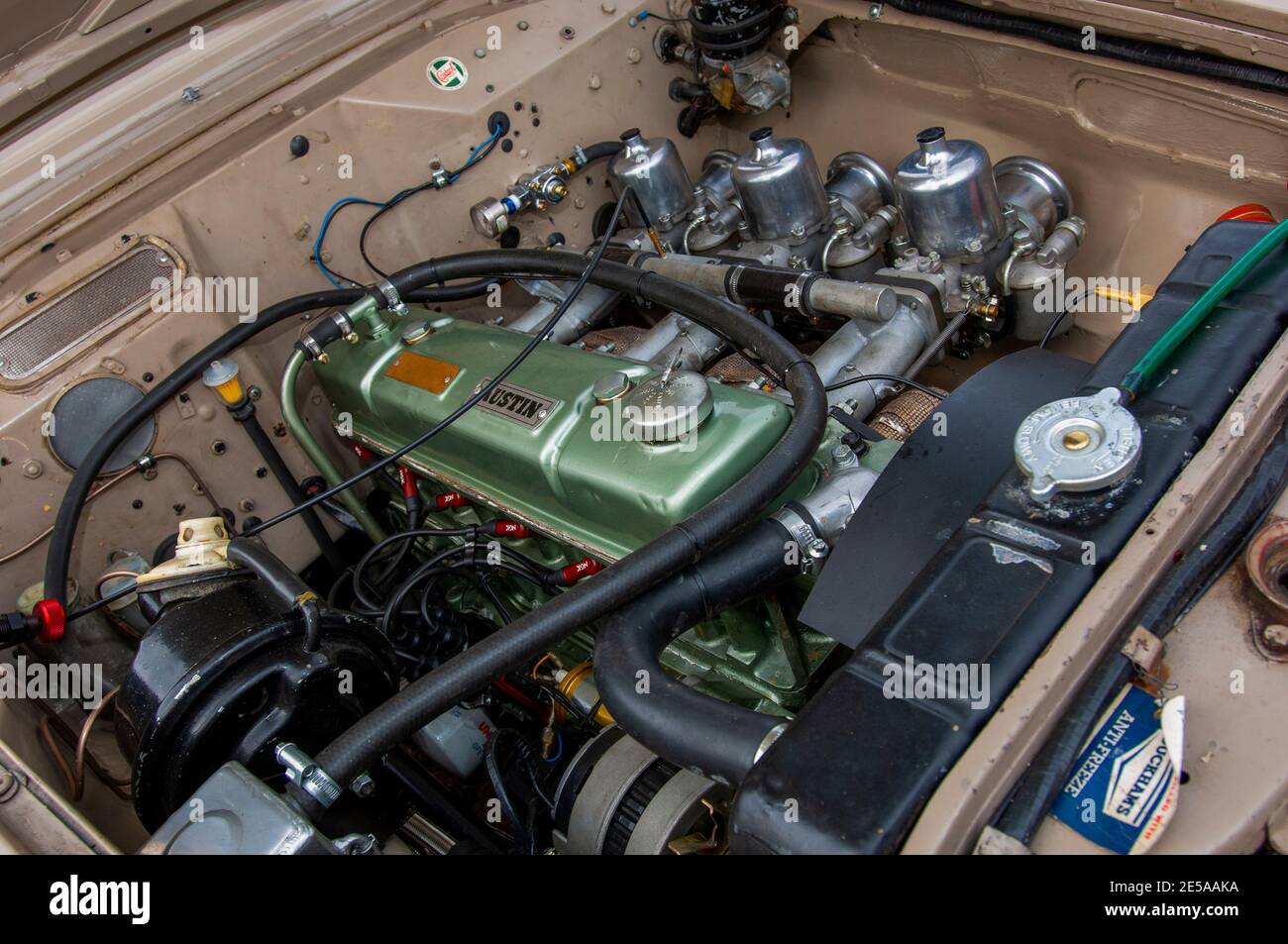 Austin A90 Six Overdrive classic rally car Stock Photo - Alamy
