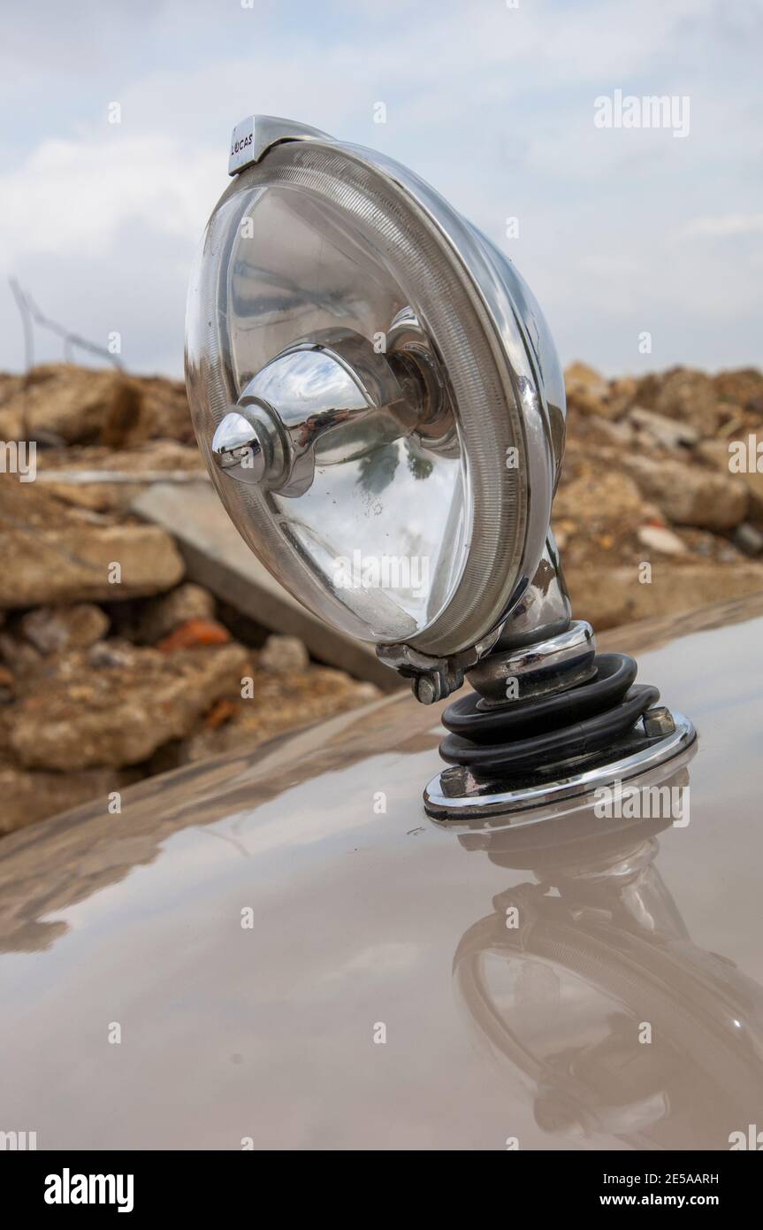 Austin A90 Six Overdrive classic rally car Stock Photo - Alamy