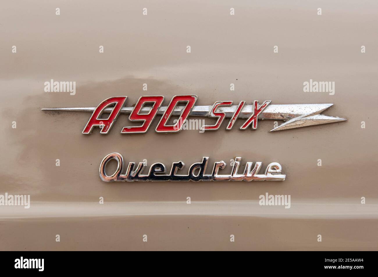 Austin A90 Six Overdrive classic rally car Stock Photo - Alamy