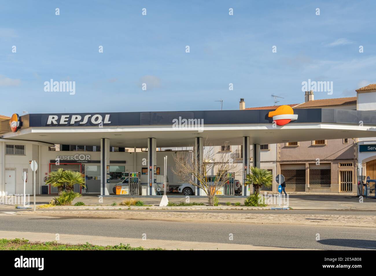 Spanish gas pump hi-res stock photography and images - Alamy