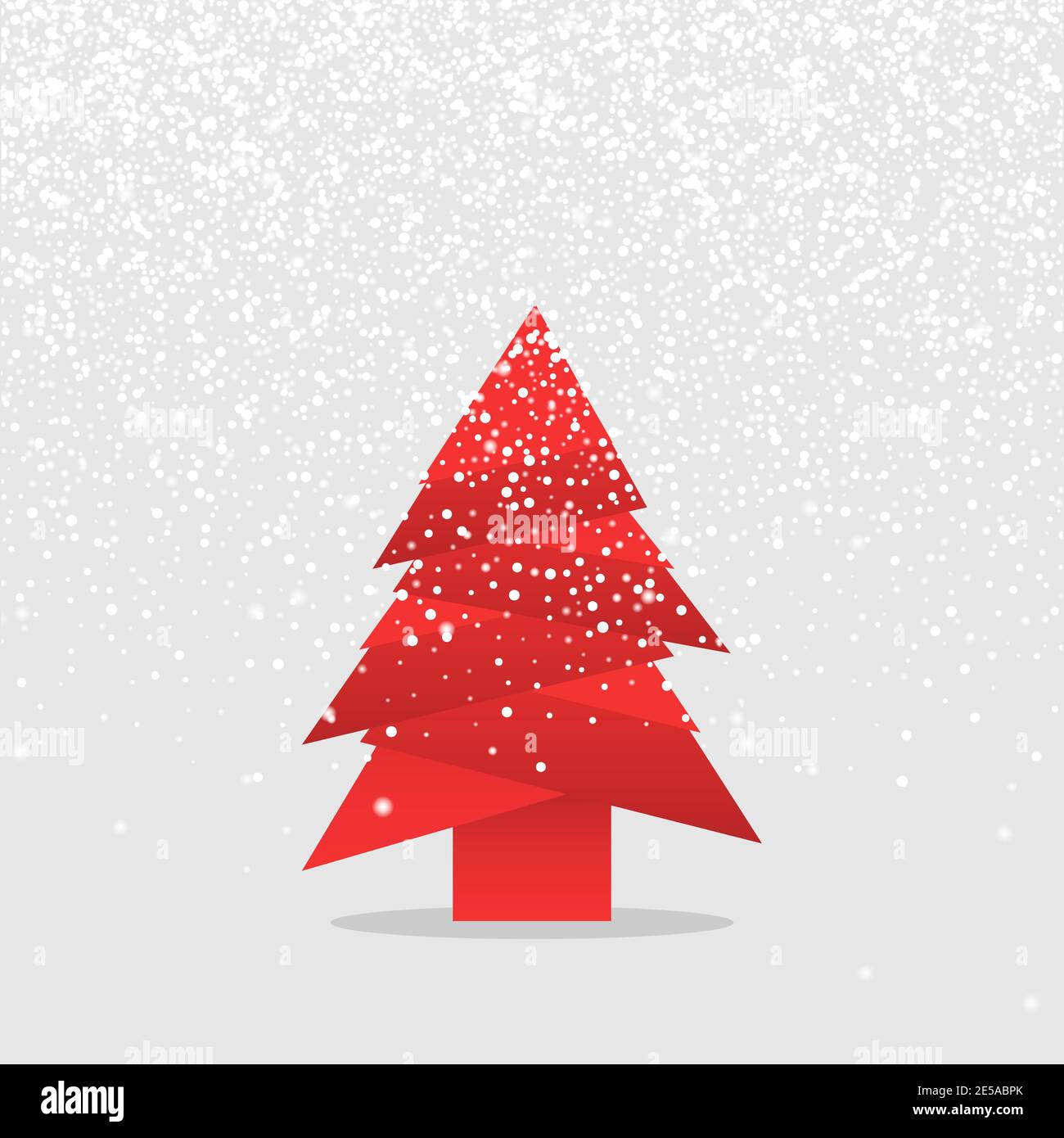 Snow origami Stock Vector Images - Alamy