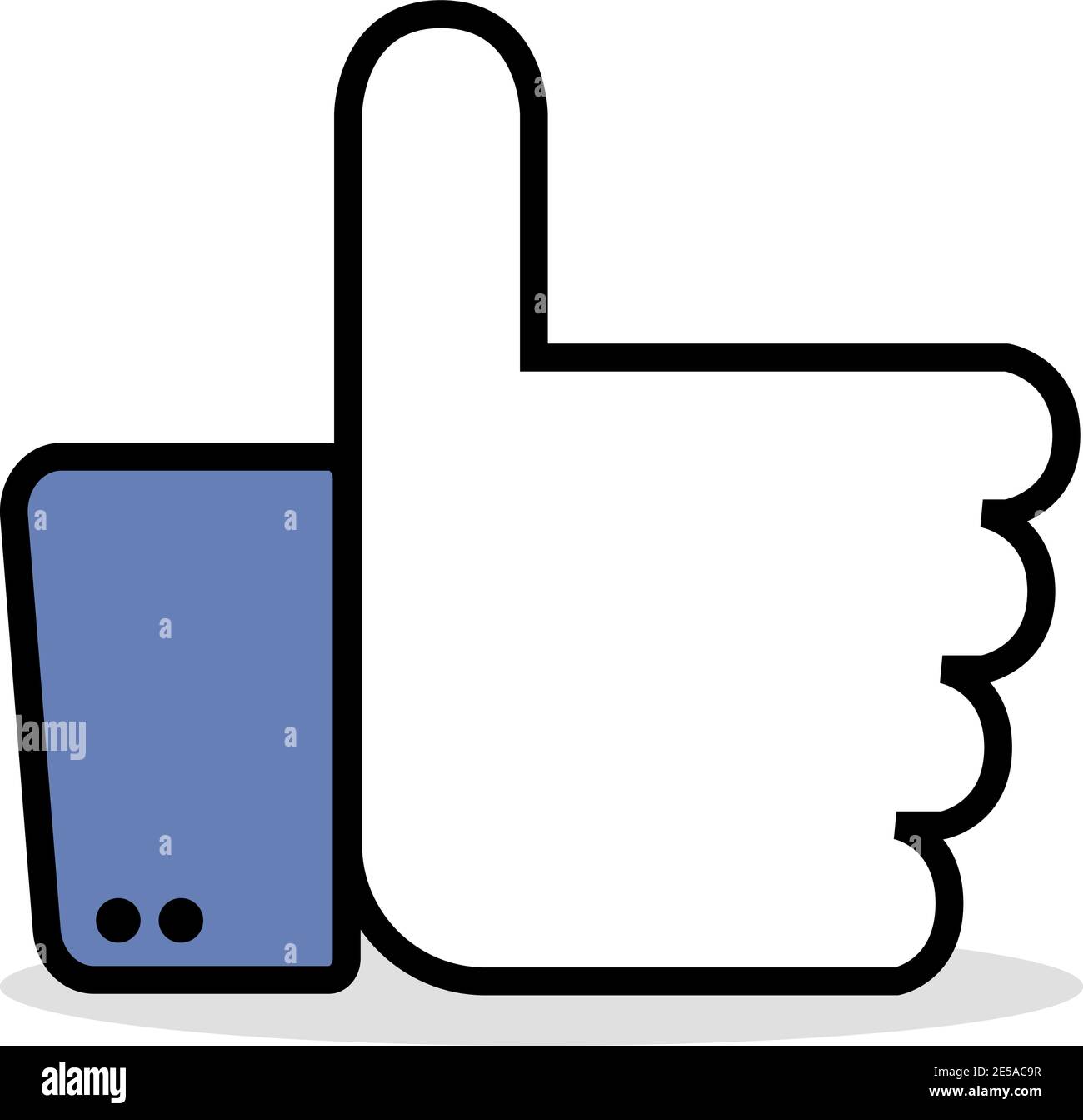 Like icon thumb hi-res stock photography and images - Alamy