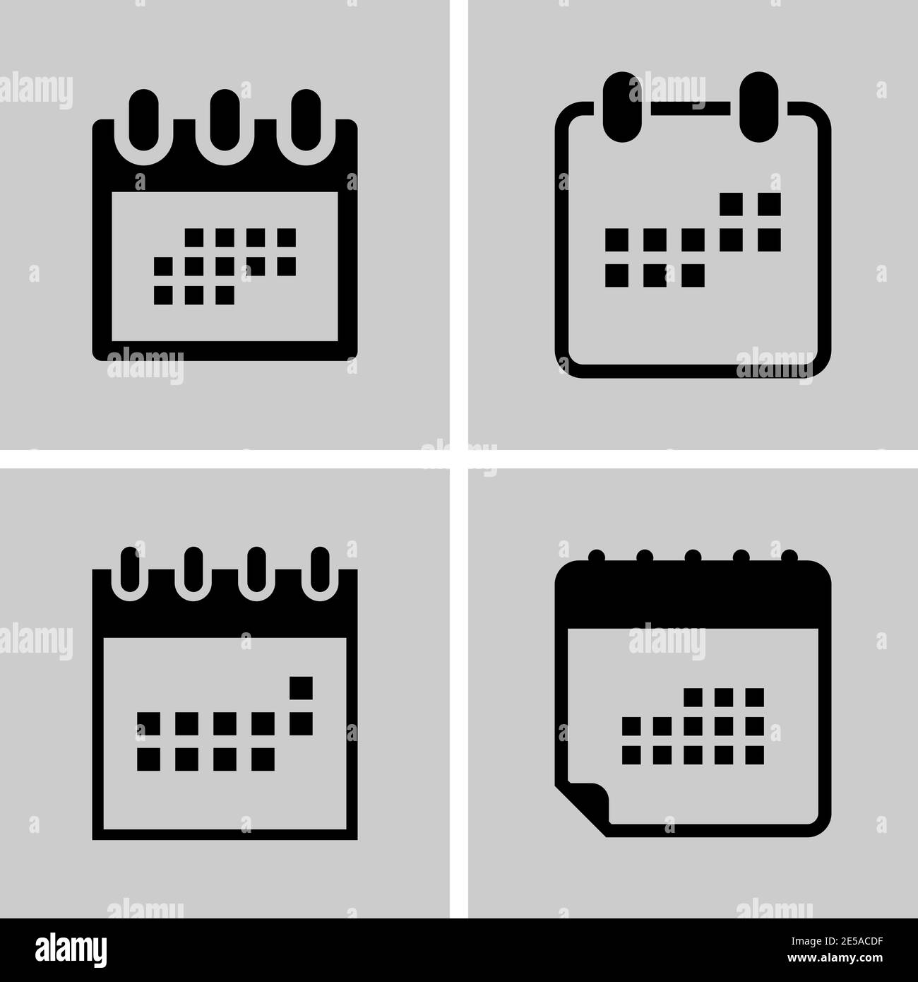 Long calendar Black and White Stock Photos & Images - Alamy