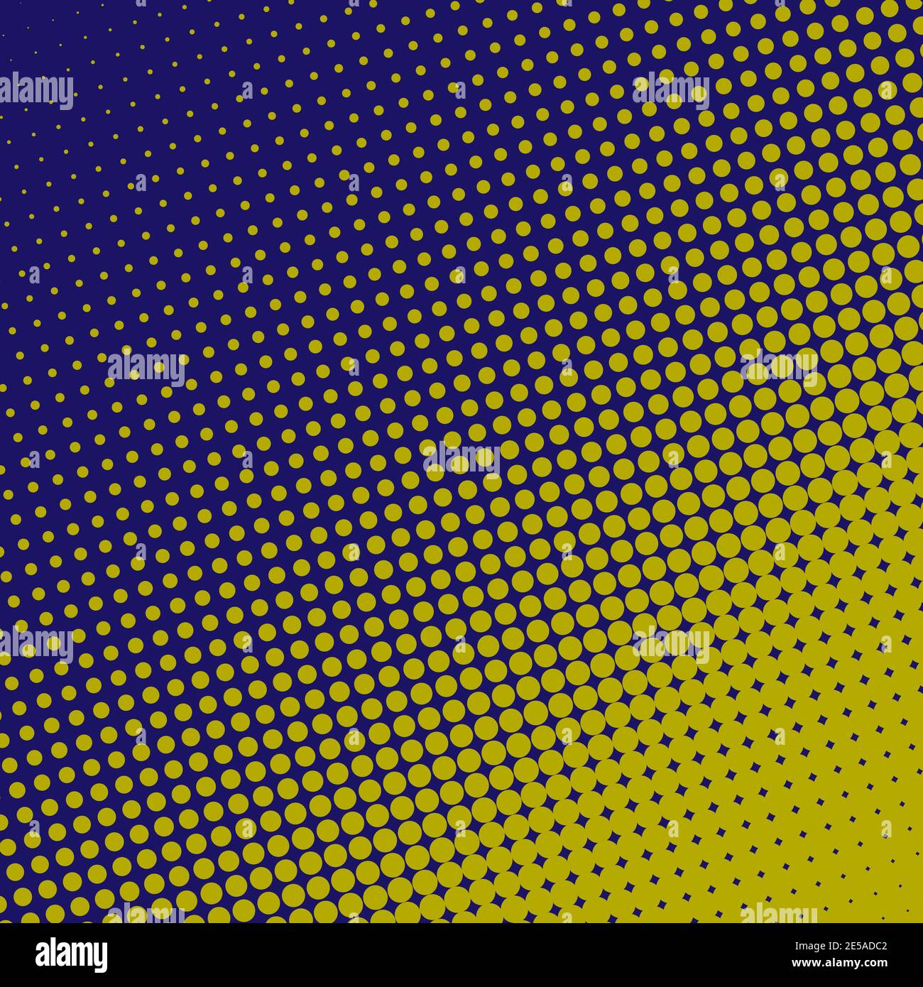 Halftone pattern background. Blue and yellow color Stock Vector Image ...