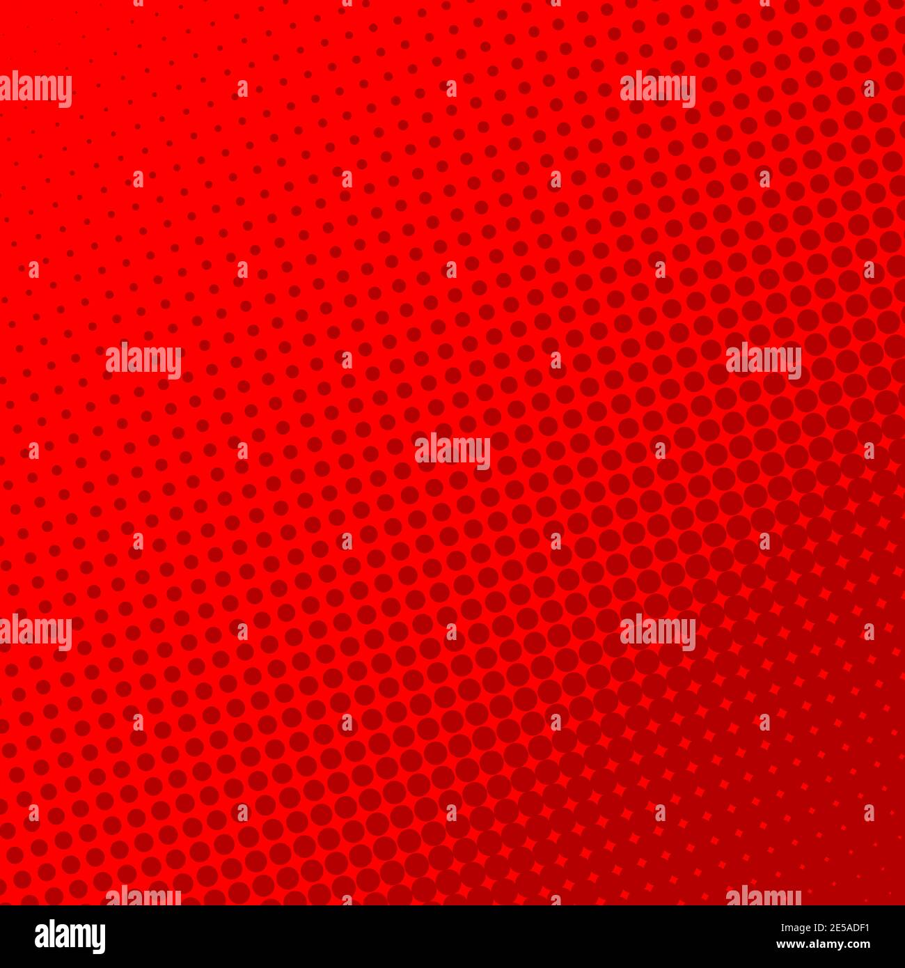 Red retro comic book page background. Halftone effect Stock Vector ...