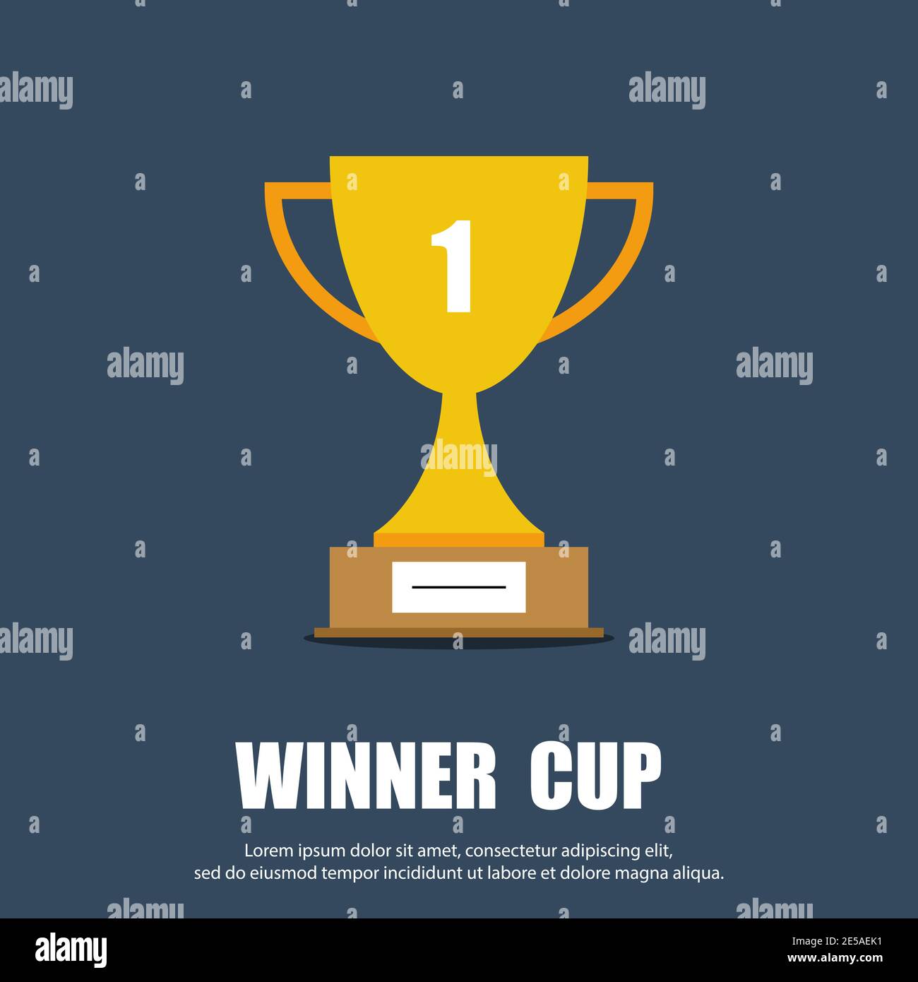 Wreath leaves golden trophy icon hi-res stock photography and images ...