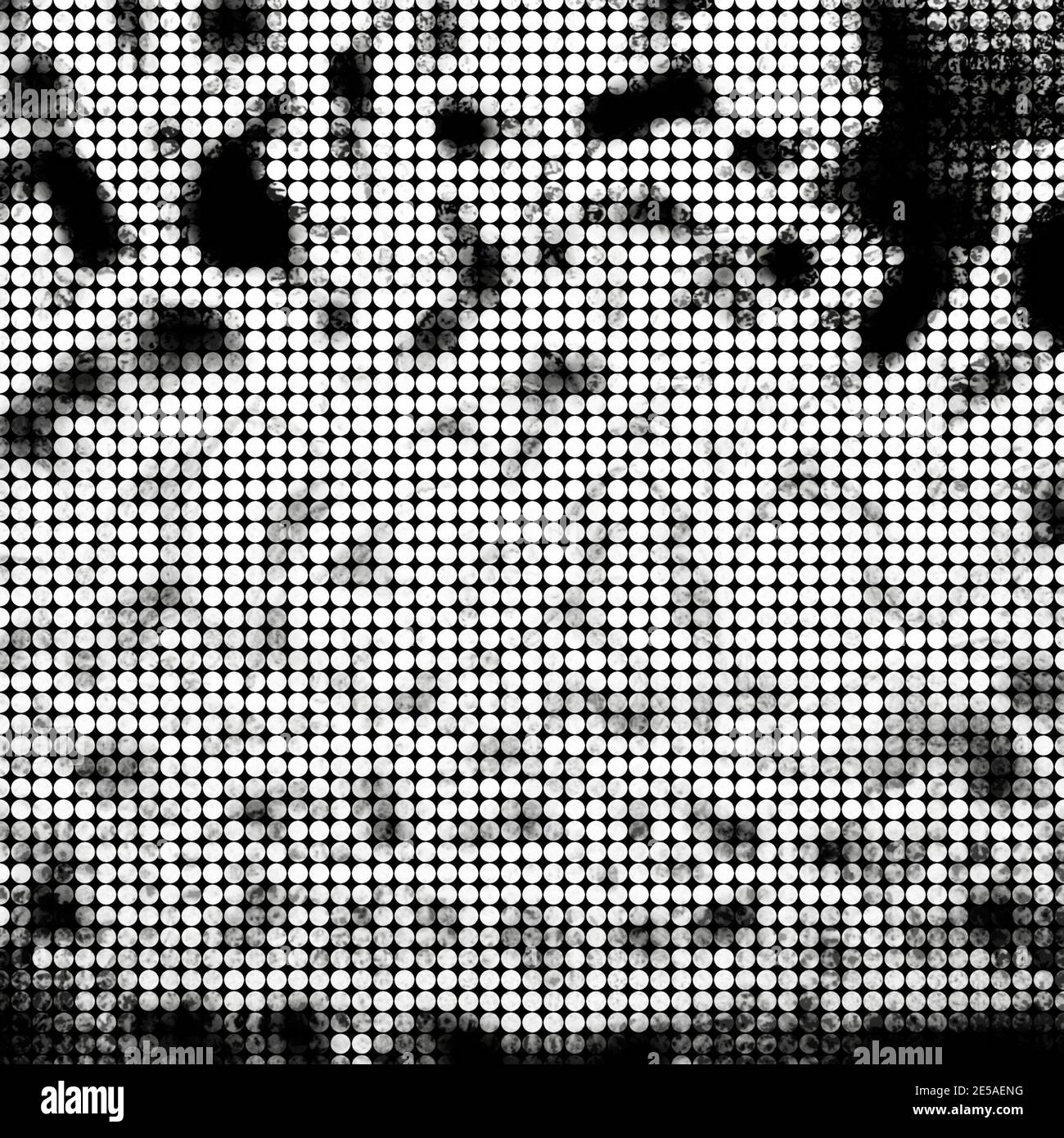 Abstract Dots Overlay Texture . Light Distressed Background with ...