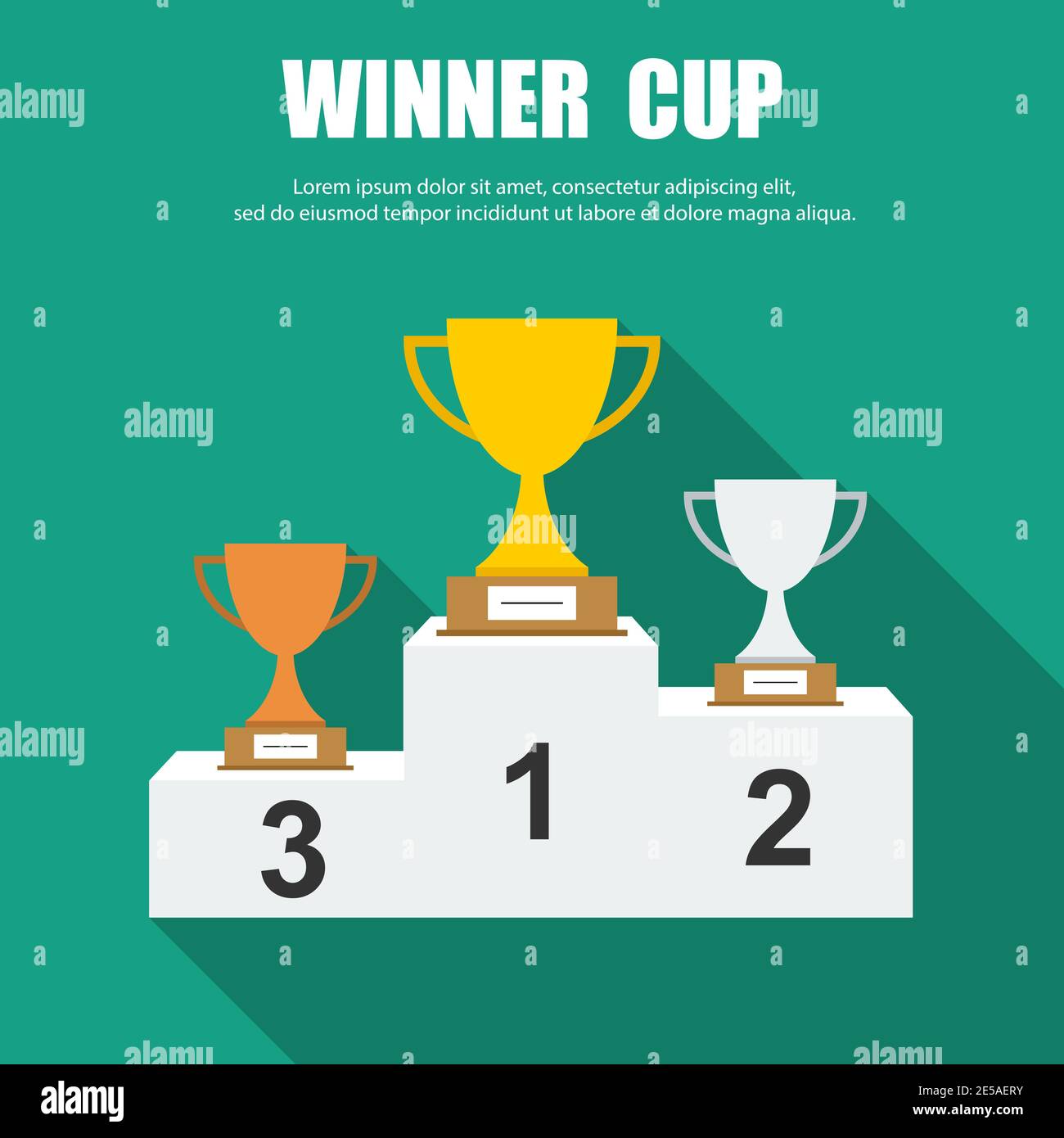 Podium winner silhouette hi-res stock photography and images - Alamy