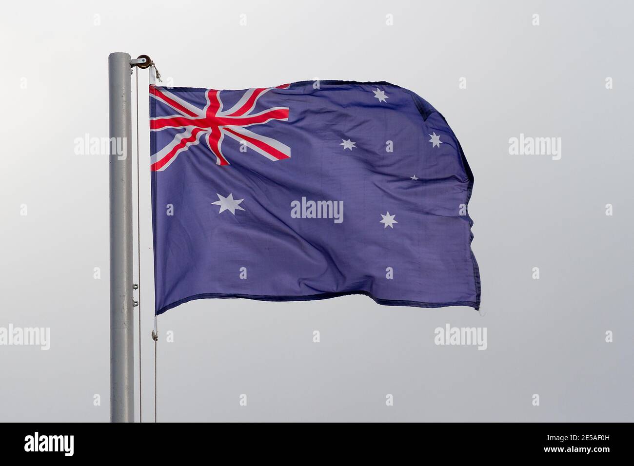 Australian flag the red ensign hi-res stock photography and images - Alamy