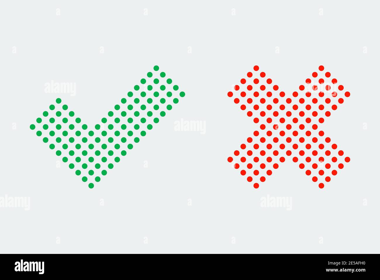 Dot approved Stock Vector Images - Alamy