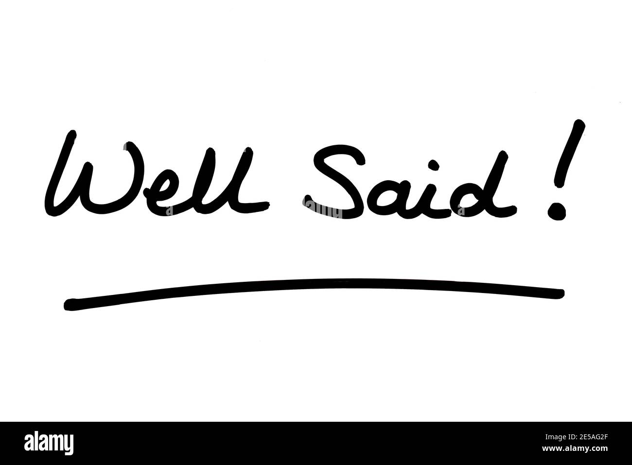 Handwritten speech Cut Out Stock Images & Pictures - Alamy