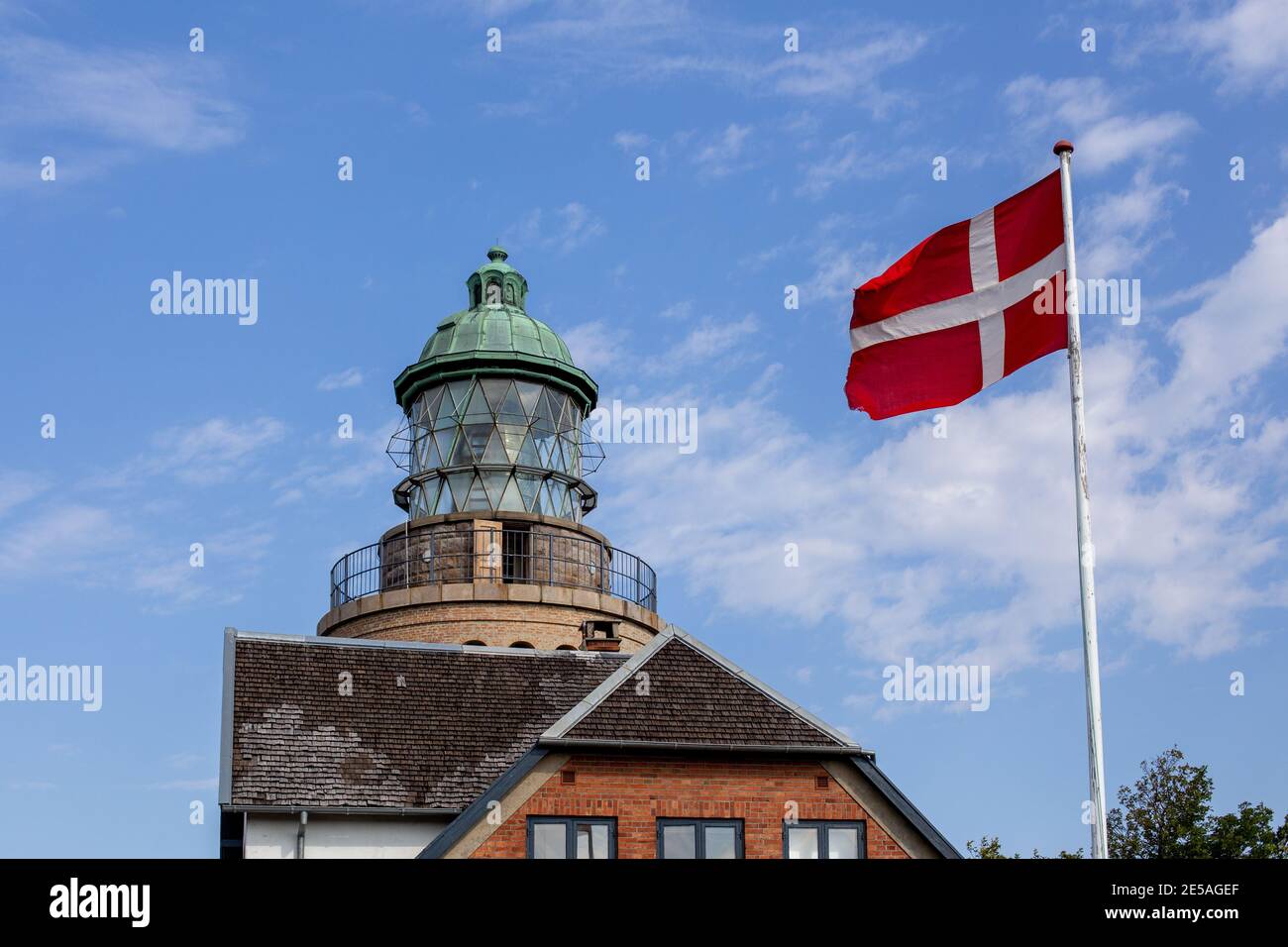 Hammeren Lighthouse on Bornholm, Denmark Stock Photo - Alamy