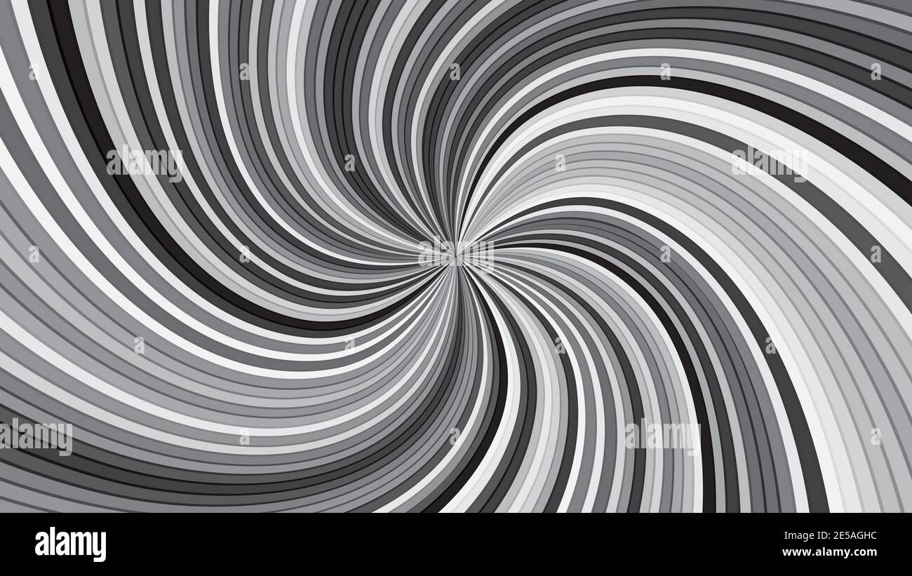 Black and white Swirling radial background Helix rotation rays Helix ...