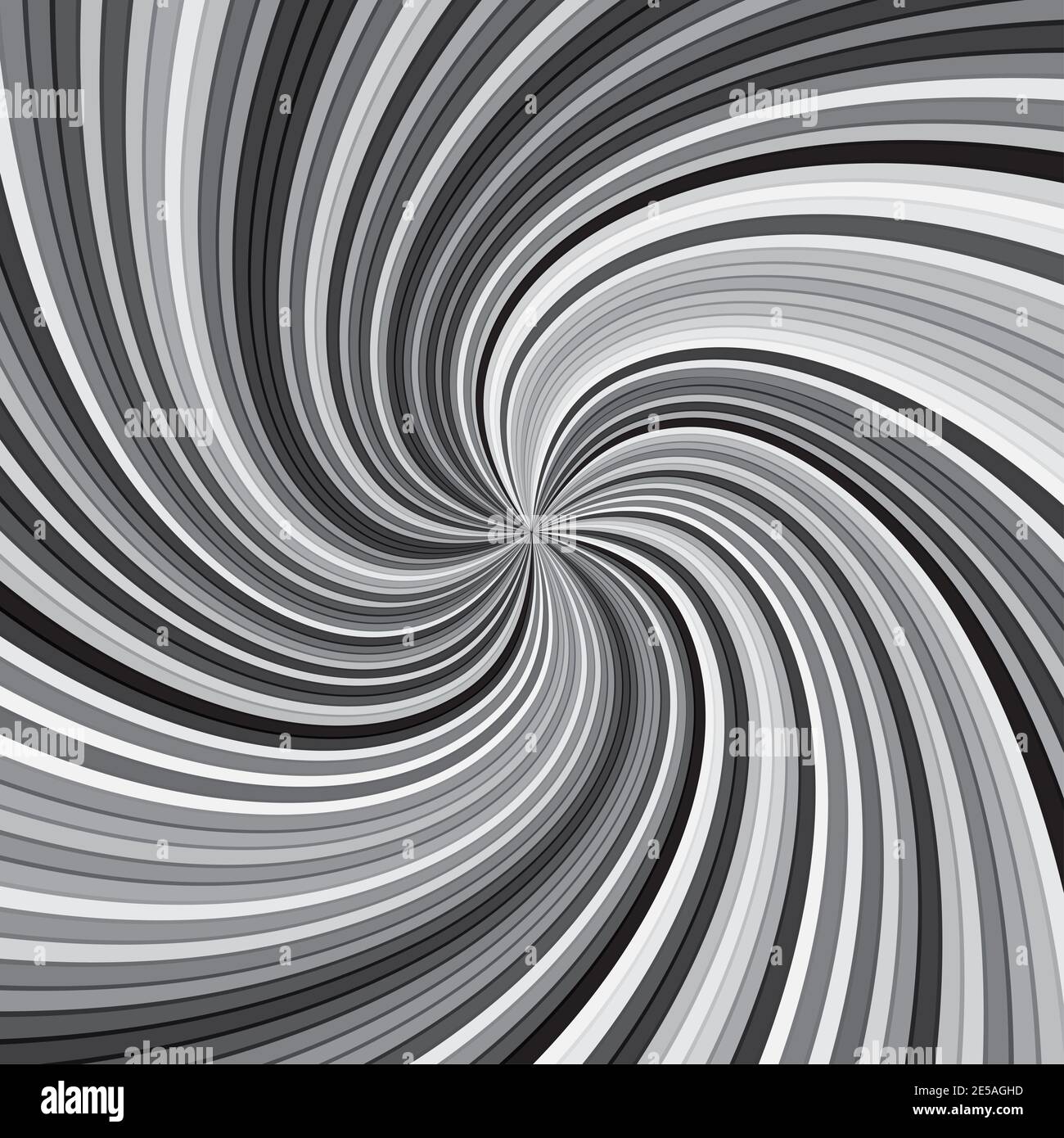 Black and white Swirling radial background Helix rotation rays Helix ...