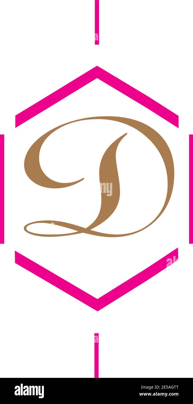 Vector illustration letter D Stock Vector Image & Art - Alamy