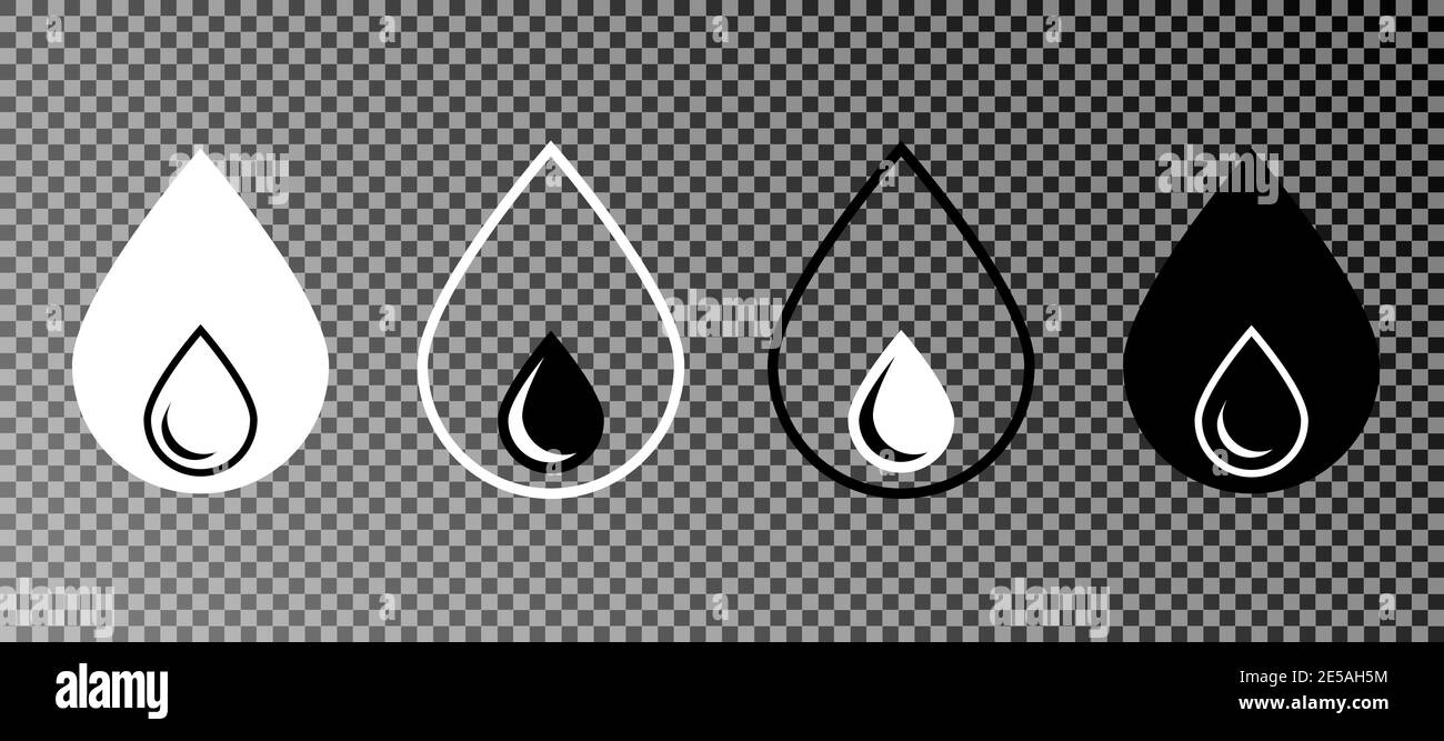 Teardrop icons Stock Vector Images - Alamy