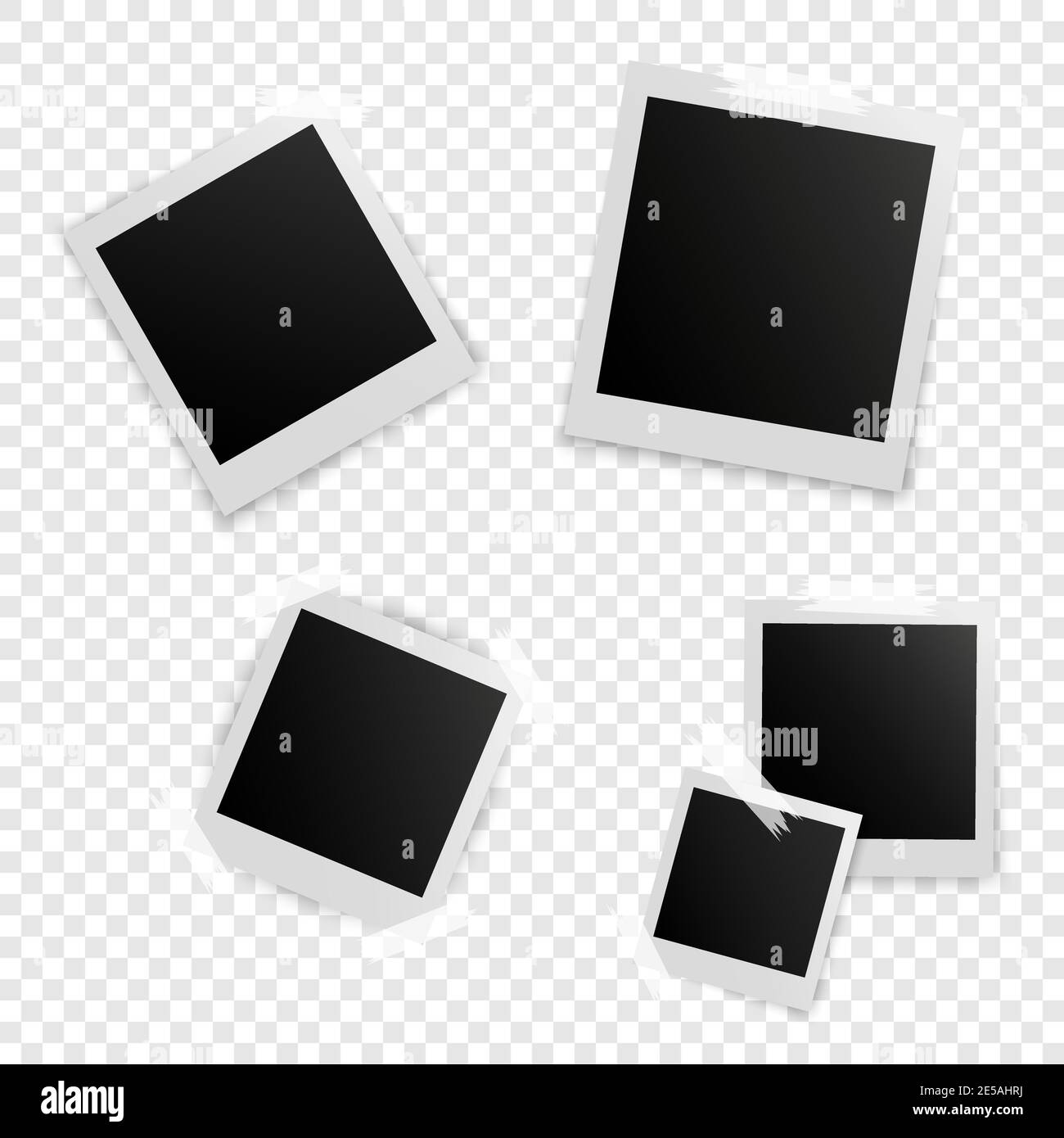 Picture frames shadows on Stock Vector Images - Alamy