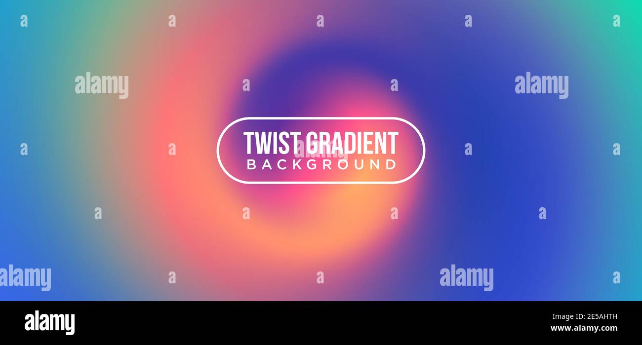 Illustration of a blurred and colorful background with the words "Twist ...