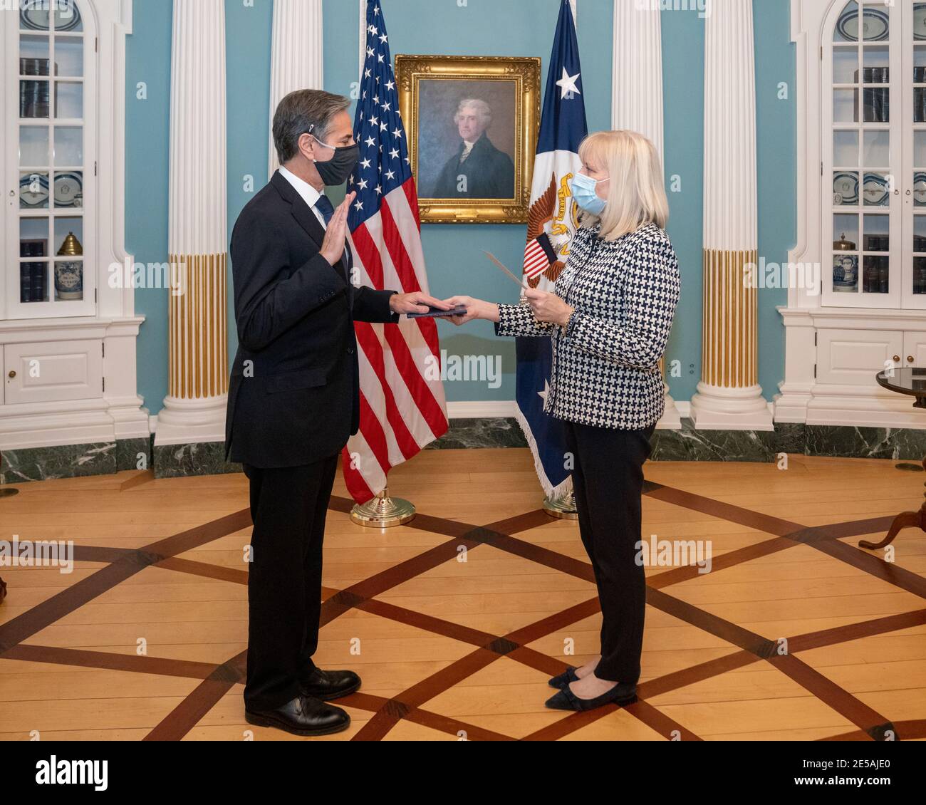 Biden oath of office 2021 hi-res stock photography and images - Alamy