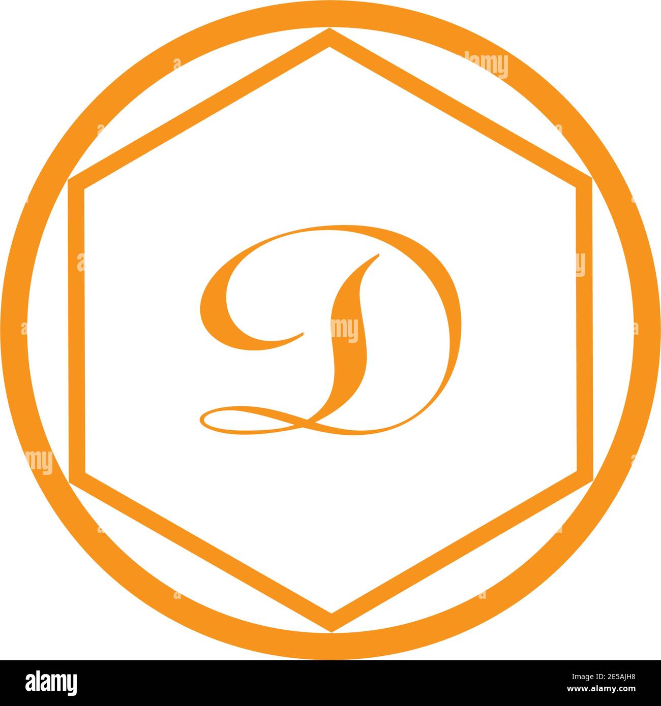 Vector illustration letter D Stock Vector Image & Art - Alamy
