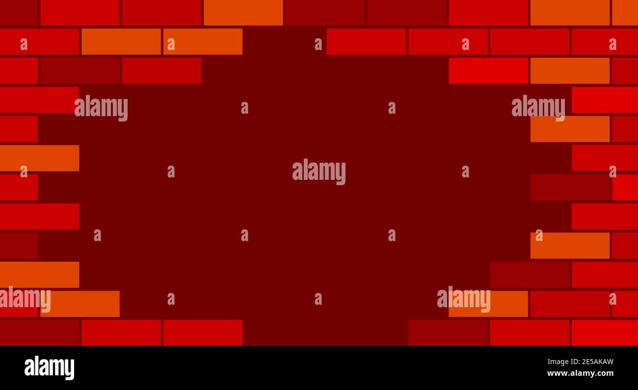 Breakthrough wall Stock Vector Images - Alamy