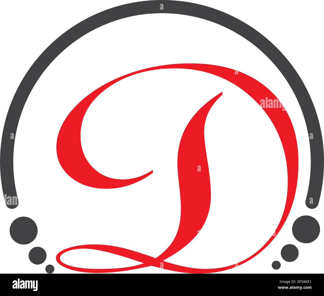 Vector illustration letter D Stock Vector Image & Art - Alamy