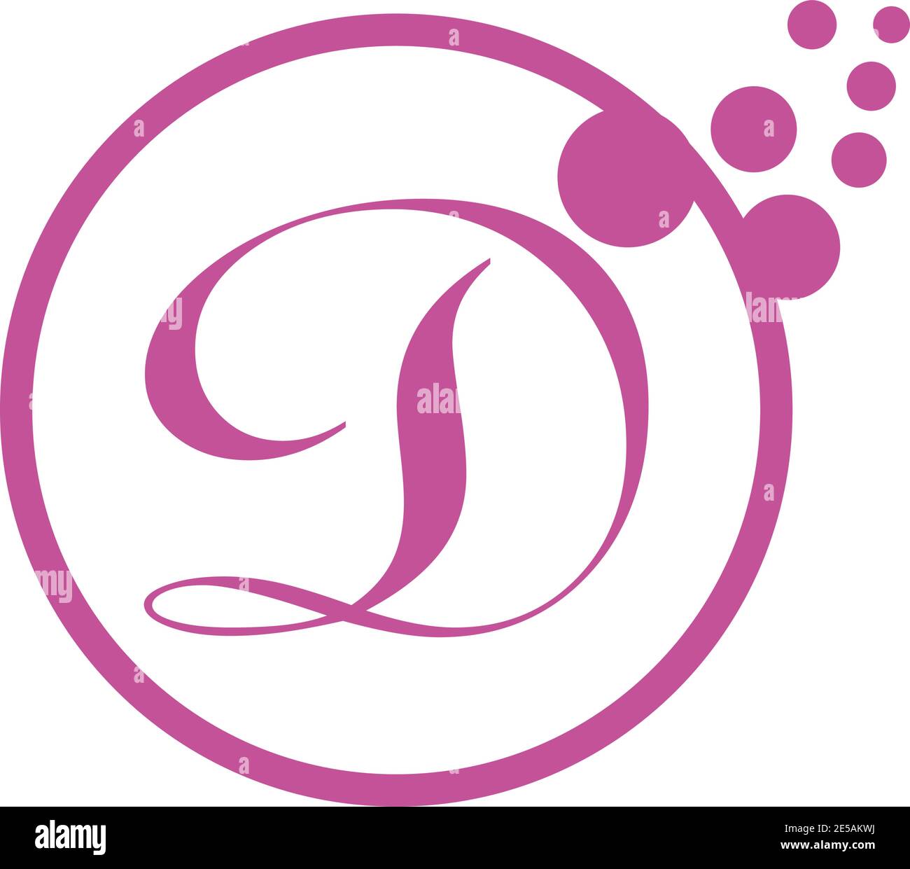 Vector illustration letter D Stock Vector Image & Art - Alamy