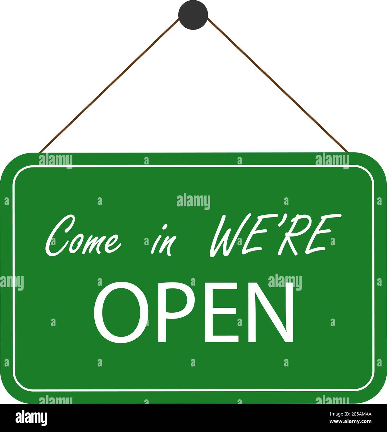 Open closed red green Stock Vector Images - Alamy