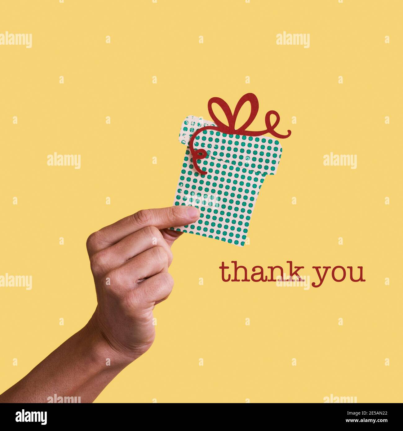 Thank you for the present hi-res stock photography and images - Alamy