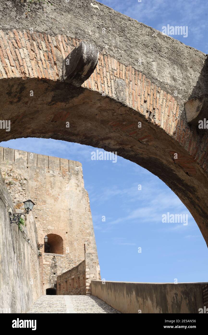 Ruffo castle in Scilla, Reggio Calabria, Italy Stock Photo - Alamy