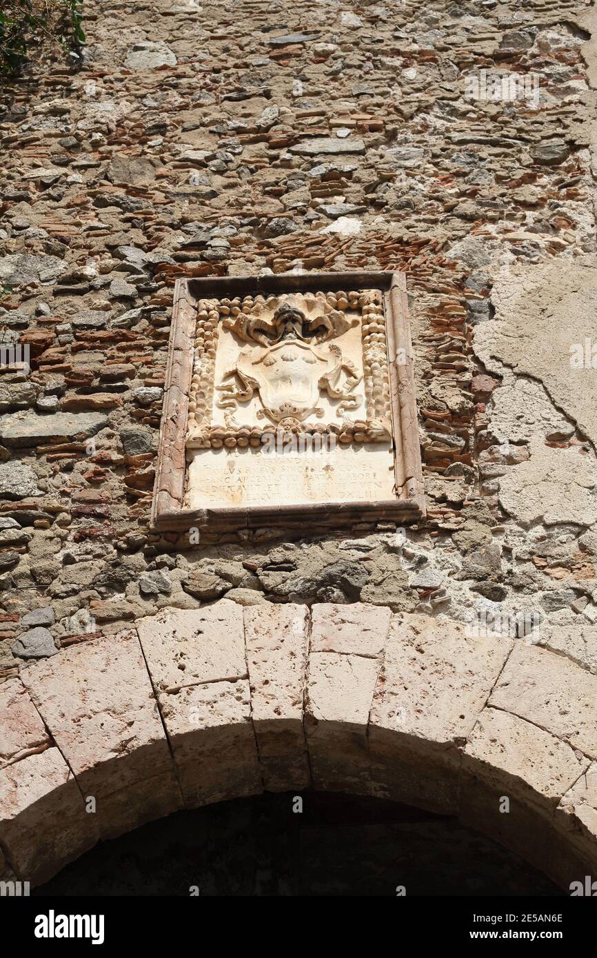 Ruffo castle in Scilla, Reggio Calabria, Italy Stock Photo - Alamy
