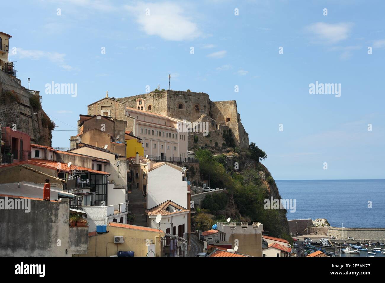 The seaside town of Scilla site of the sea monster Scylla of Greek ...