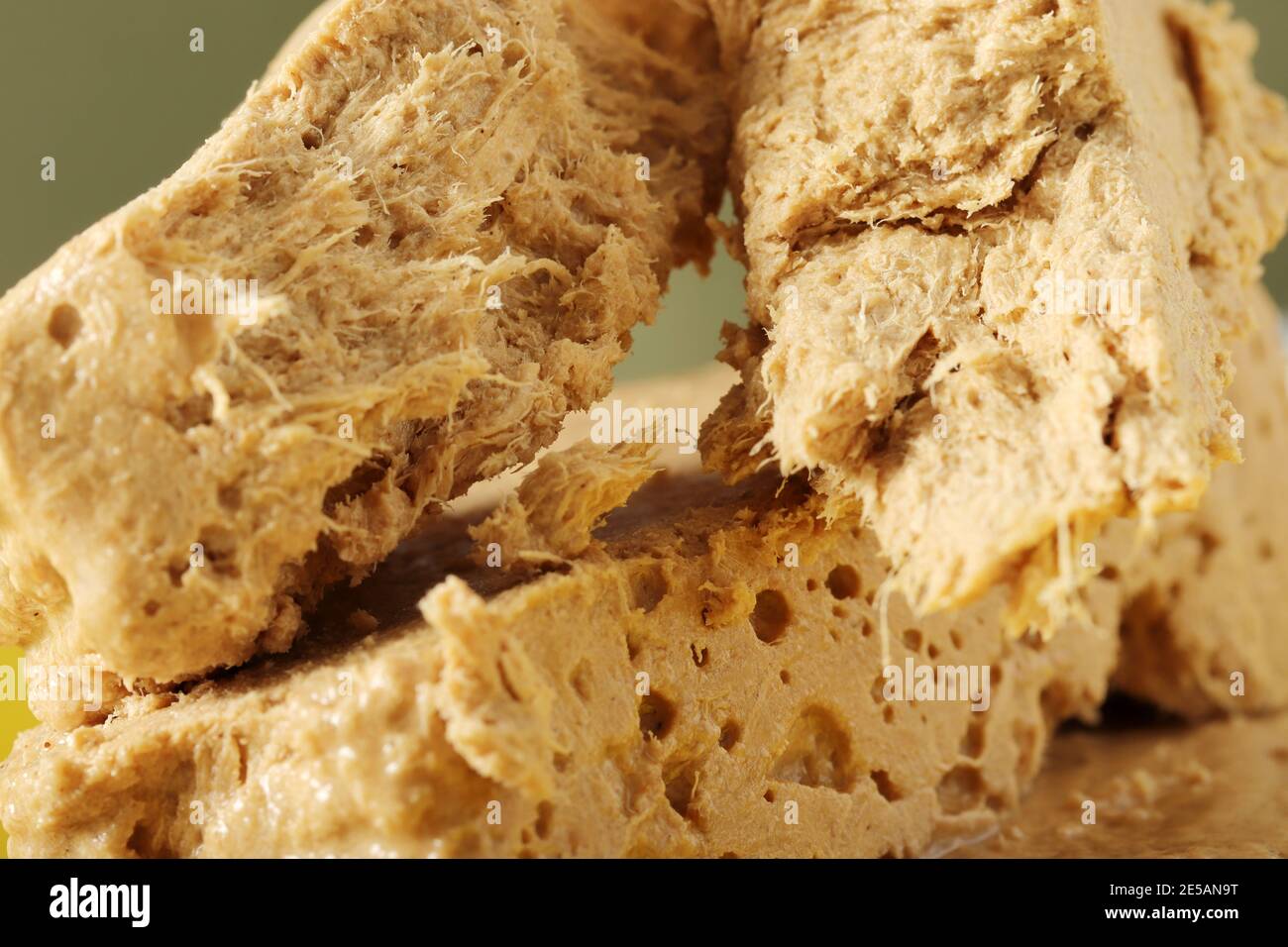 Traditional Turkish Halva with Tahini Stock Photo - Alamy