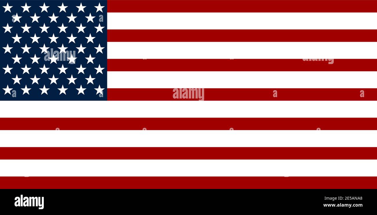 Flag usa. American flag. USA flag in three color. Eps10 Stock Vector ...