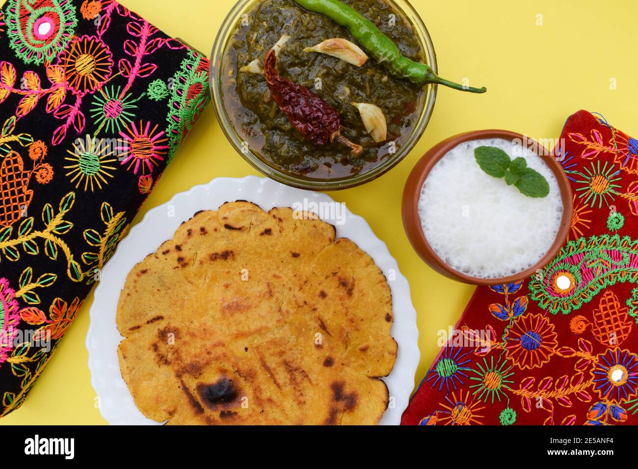 Makki roti hi-res stock photography and images - Alamy