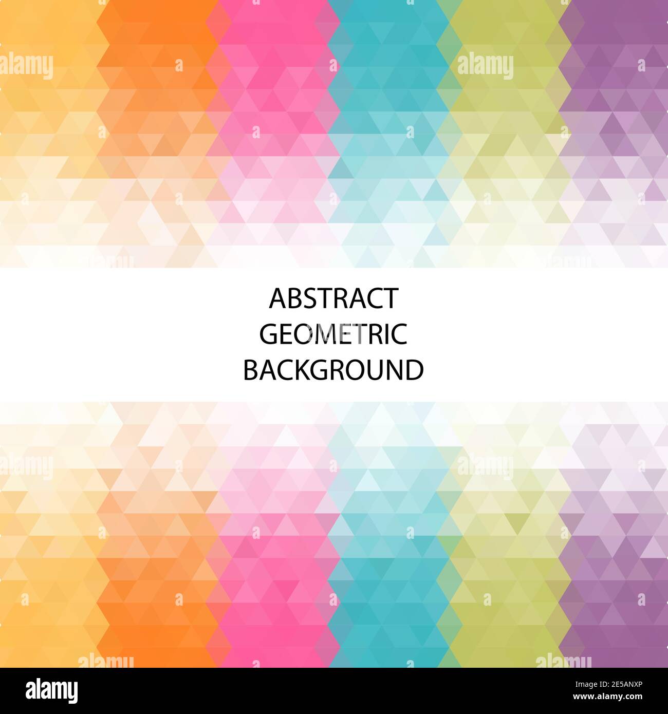 Colored triangles. Layout, template. Abstract vector background. Design ...