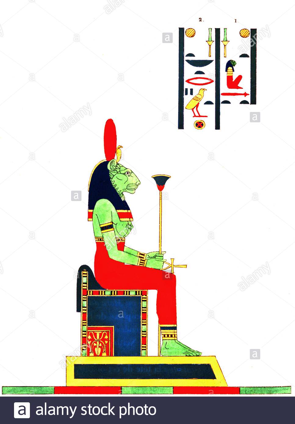 Ancient egyptian goddess neith hi-res stock photography and images - Alamy