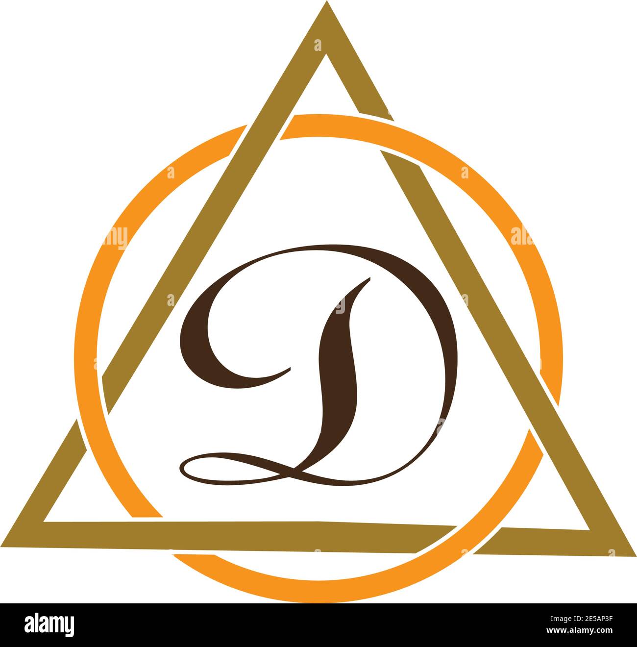 Vector illustration letter D Stock Vector Image & Art - Alamy