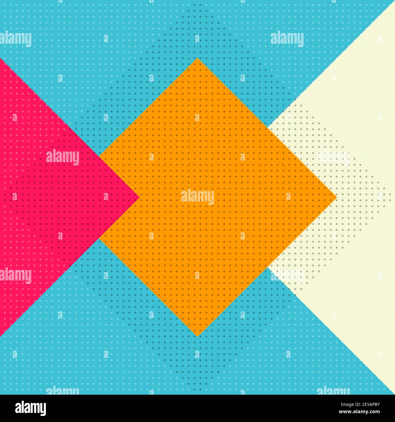 Vector geometric seamless pattern. Modern stylish texture Stock Vector ...