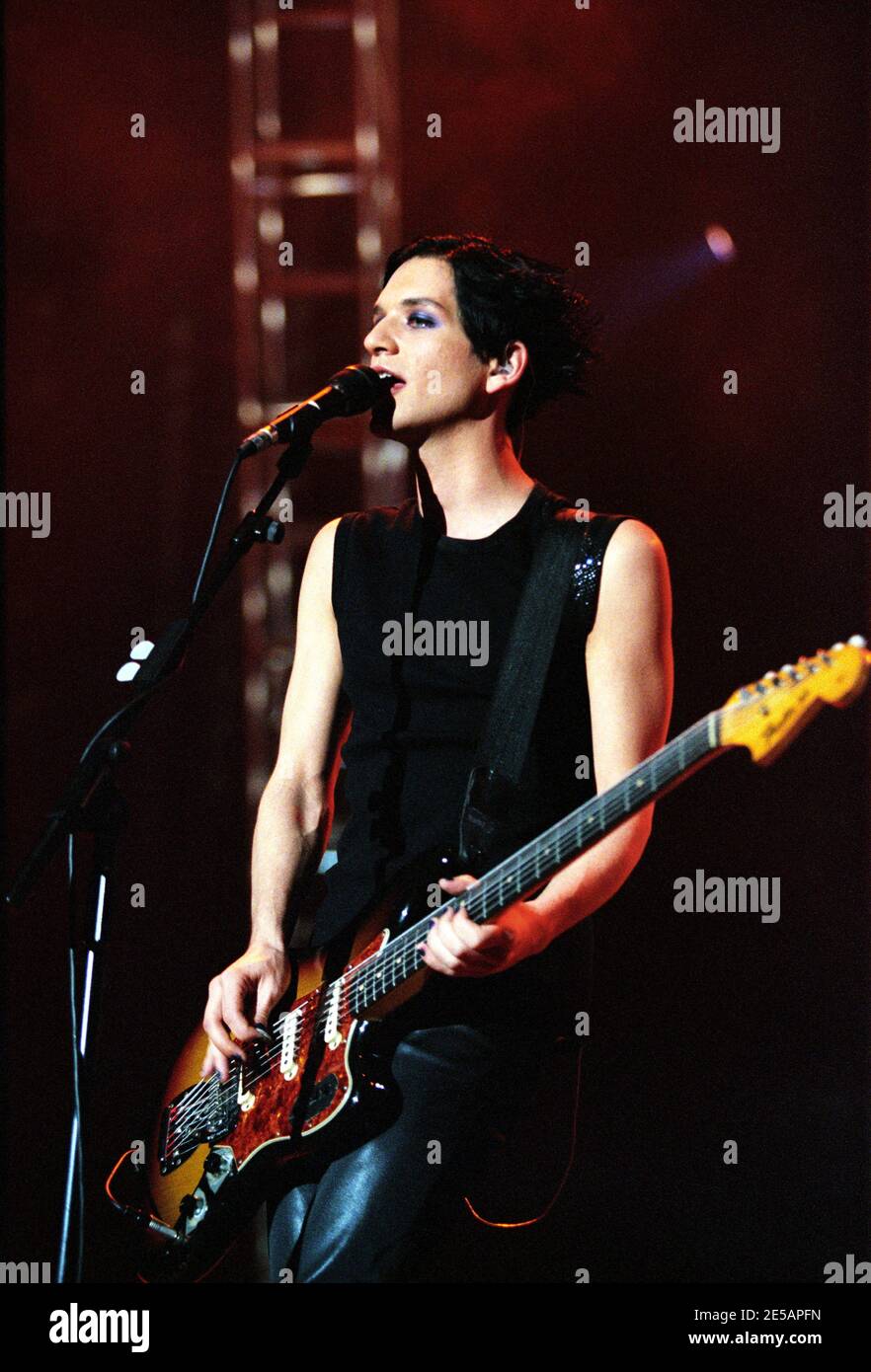 Singer brian molko band placebo hi-res stock photography and images - Alamy